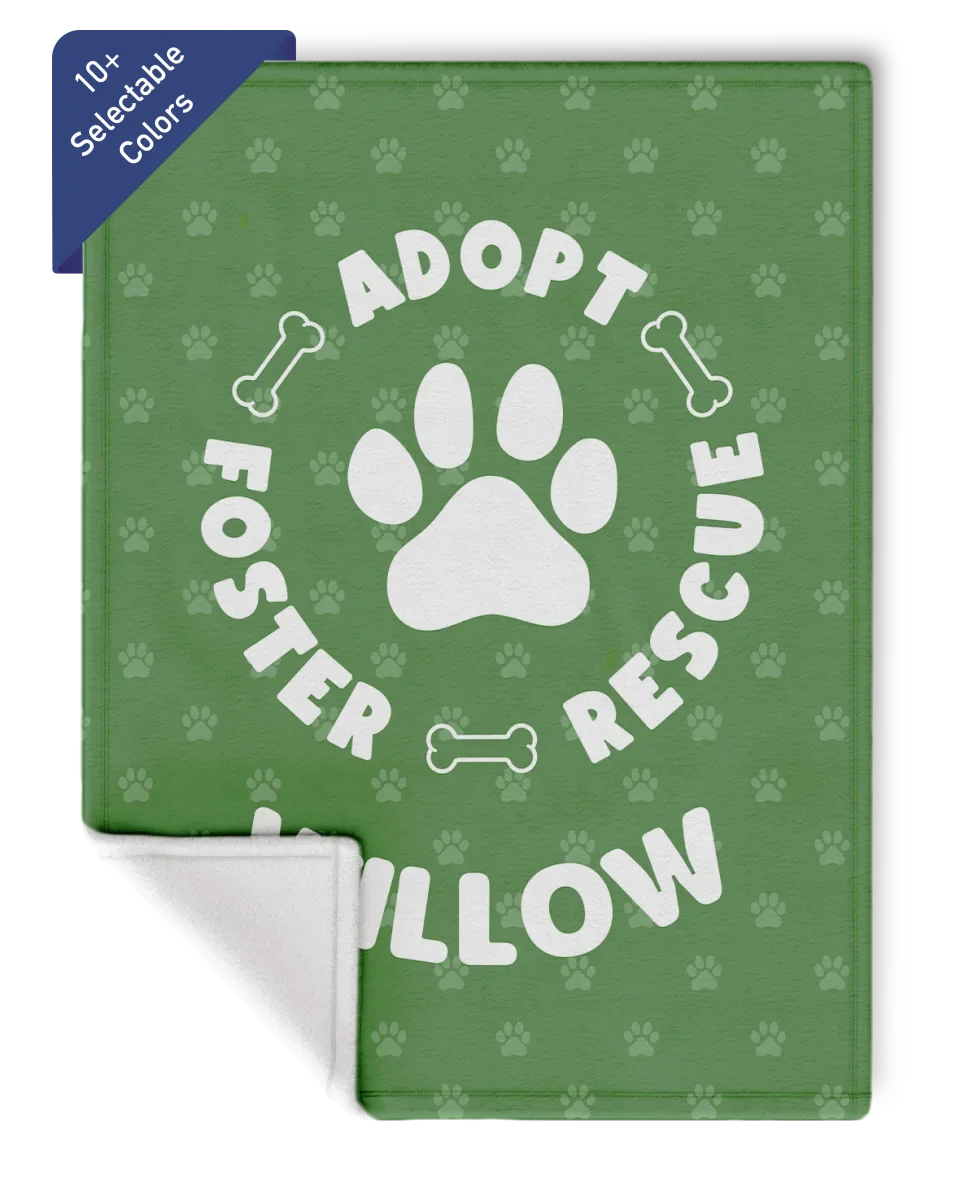 Adopt-Foster-Rescue - Blanket